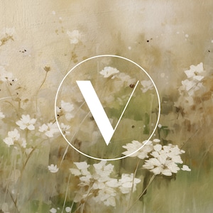 Rustic Flowers Spring Frame TV Art, Vintage Wildflowers Painting ...