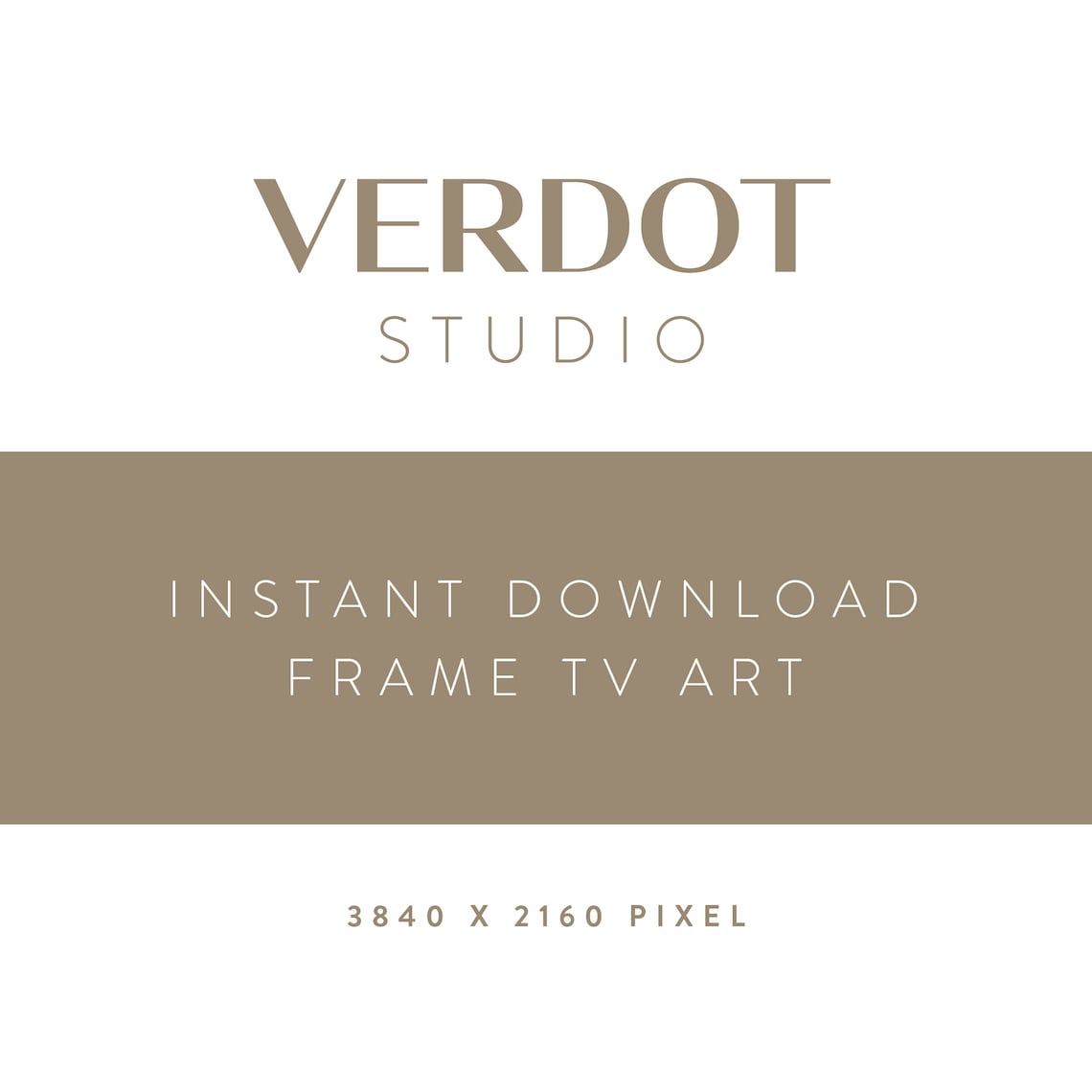 Winter Christmas Trees Frame Tv Art, Snowy Landscape Painting Tv ...