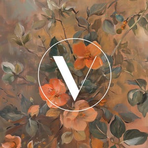 Fall Flowers Print, Vintage Floral Printable Wall Art, Autumn Flower ...
