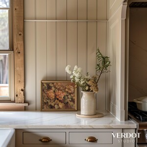 Hydrangea Painting Fall Decor, Printable Wall Art, Rustic Autumn Print ...