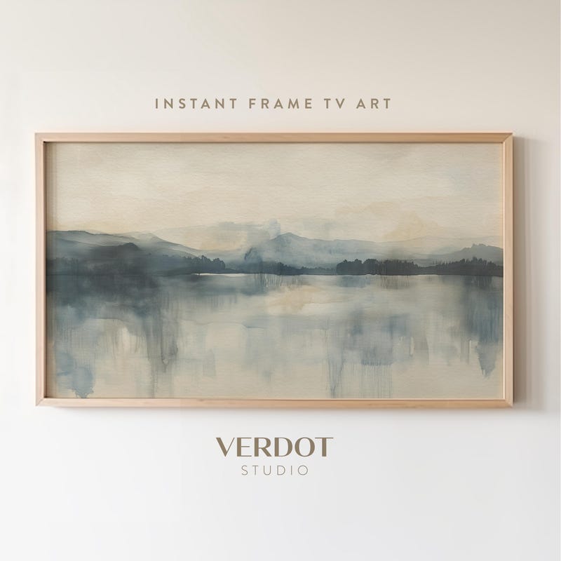 Abstract Art Print Blues - Etsy