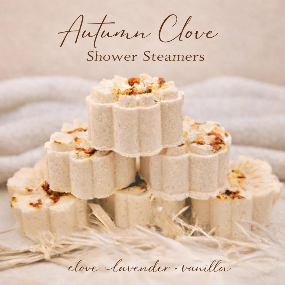 Autumn Clove Shower Steamer | Warm Spice Blend Aromatherapy - Etsy