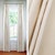 Custom Pinch Pleat Drapes or Curtain Panels in Logan Oatmeal Tan Linen ...
