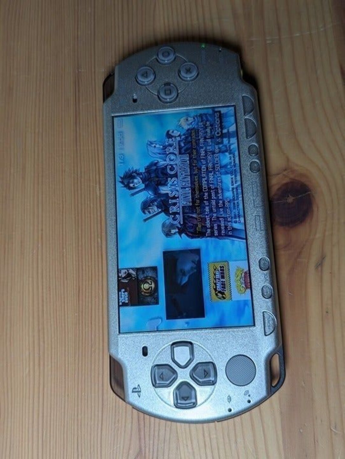RARE Sony PSP 2000 Final Fantasy 7 10th Anniversary LE Preloaded - Etsy UK
