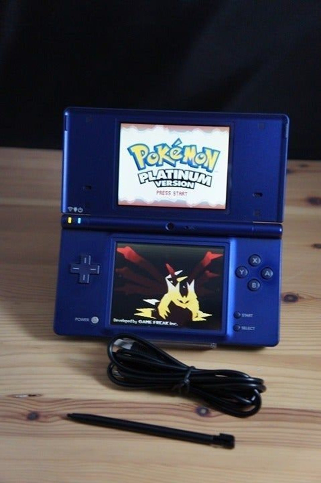 Nintendo Dsi in Metallic Blue W/ SD Card, Stylus & 80 Games - Etsy