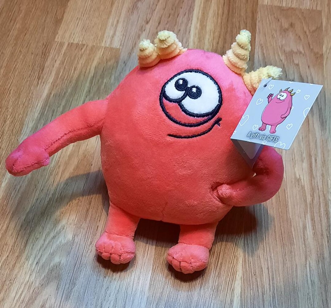 Monster Teddy Plush Toy - Etsy