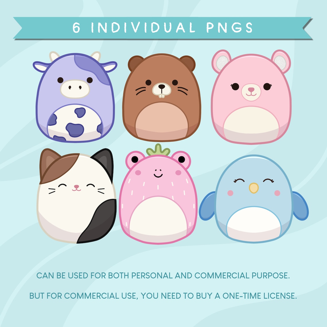 Squishmallows PNG Squishmallows Clipart Squishmallows Animal Squad PNG ...