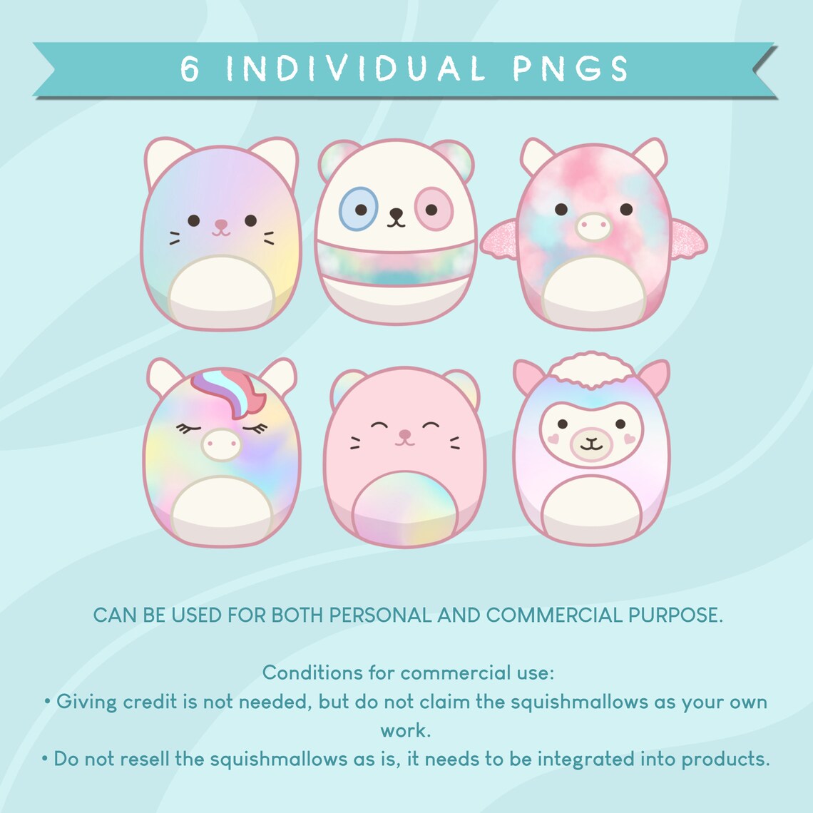 Squishmallows PNG Squishmallows Clipart Squishmallows Rainbow Pink ...