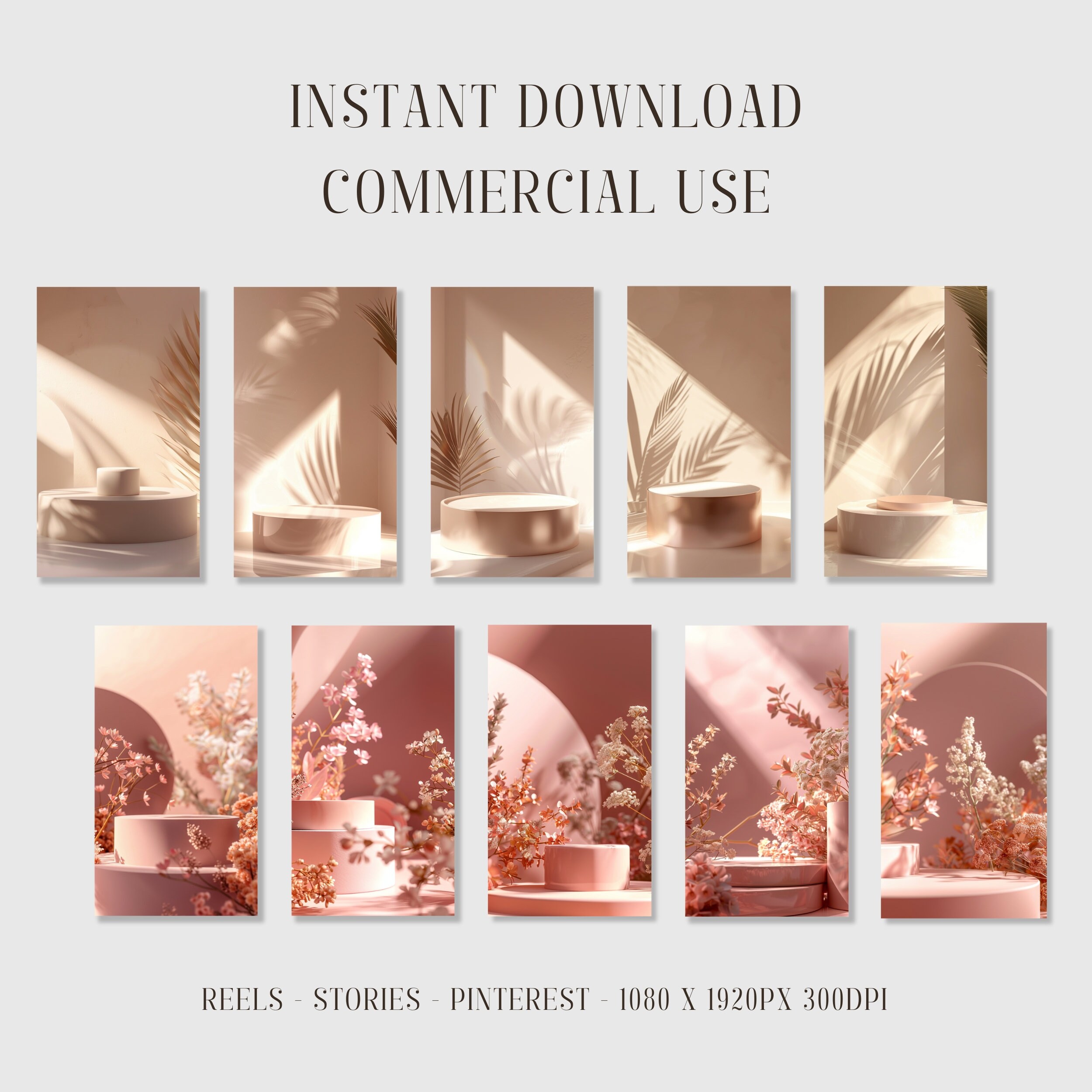 Midjourney Product Photography AI Background, Product Podium UGC ...