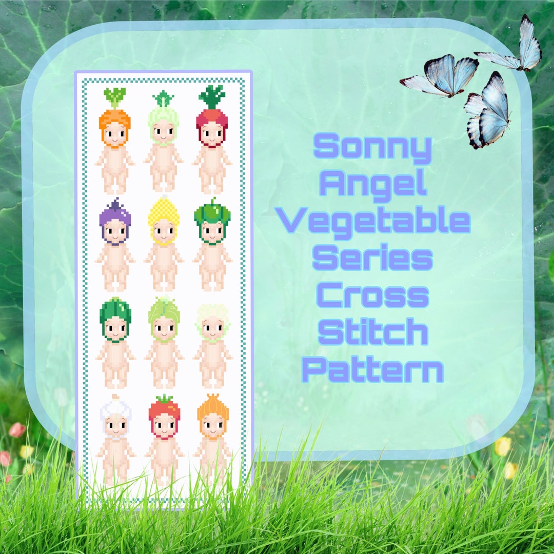Vegetable Series Sonny Angel Inspired Pattern - Cute Home Decor, Carrot ...