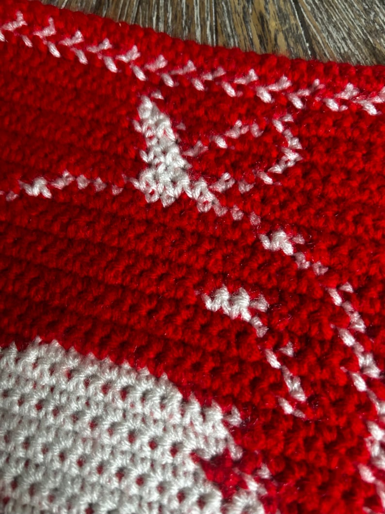 Apple Sonny Angel Inspired Crochet Tapestry Pattern - Etsy
