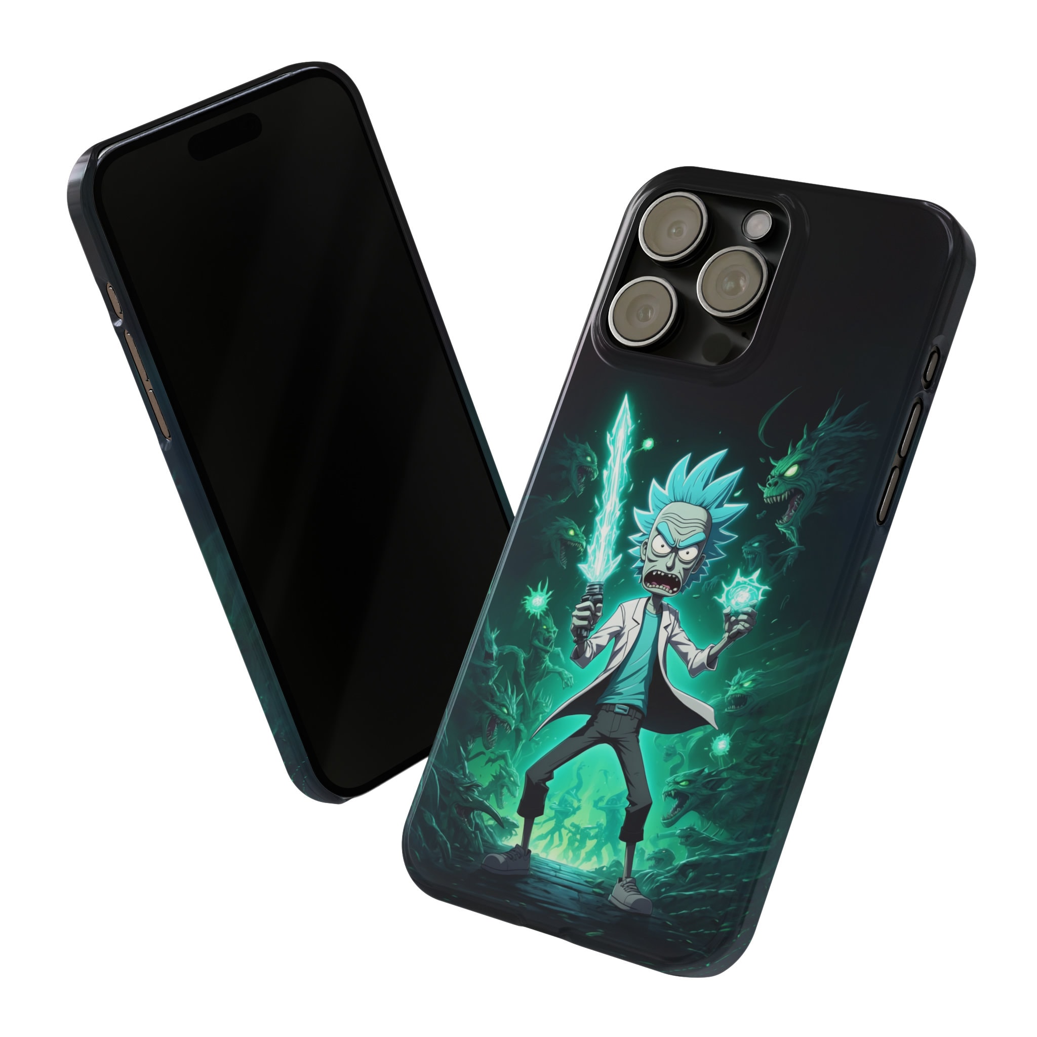 Rick Sanchez, Rick and Morty iPhone Case / Pickle Rick, Rick and Morty ...