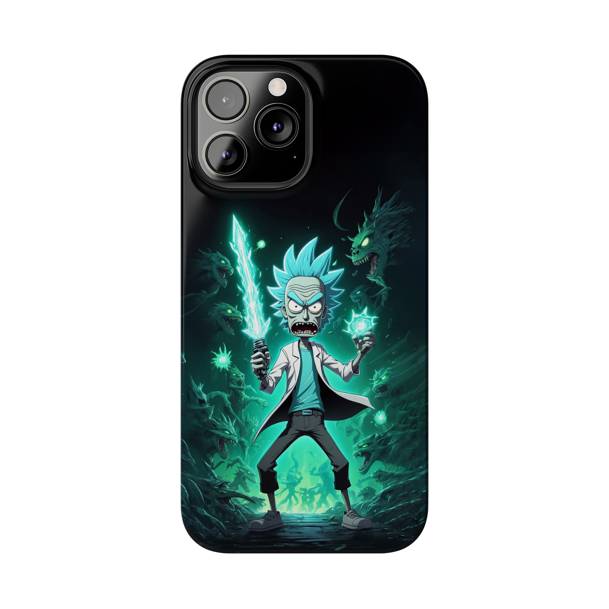 Rick Sanchez, Rick and Morty iPhone Case / Pickle Rick, Rick and Morty ...