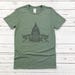 Washington DC Capital Building Minimalist T-shirt, Unisex Tee for ...