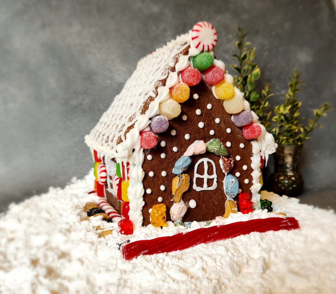 Homemade Gingerbread House Kit - Etsy