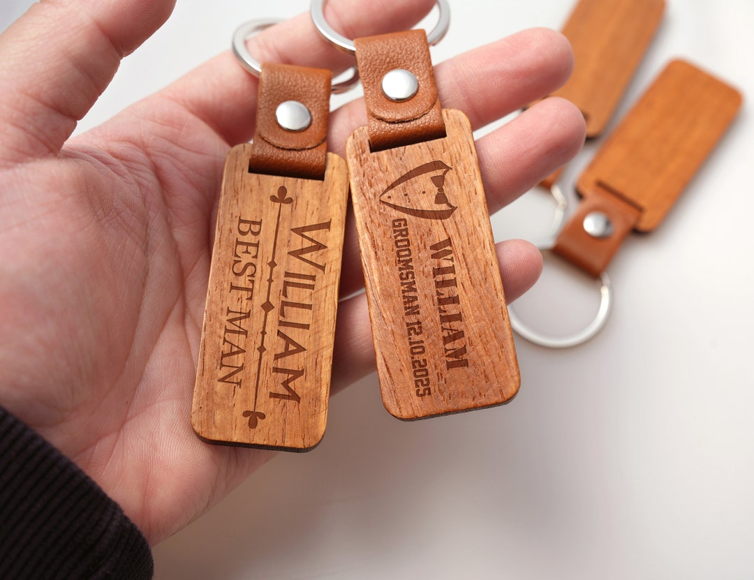 Groomsman Gift Key Chains, Best Man Gift, Personalized Key Chains ...