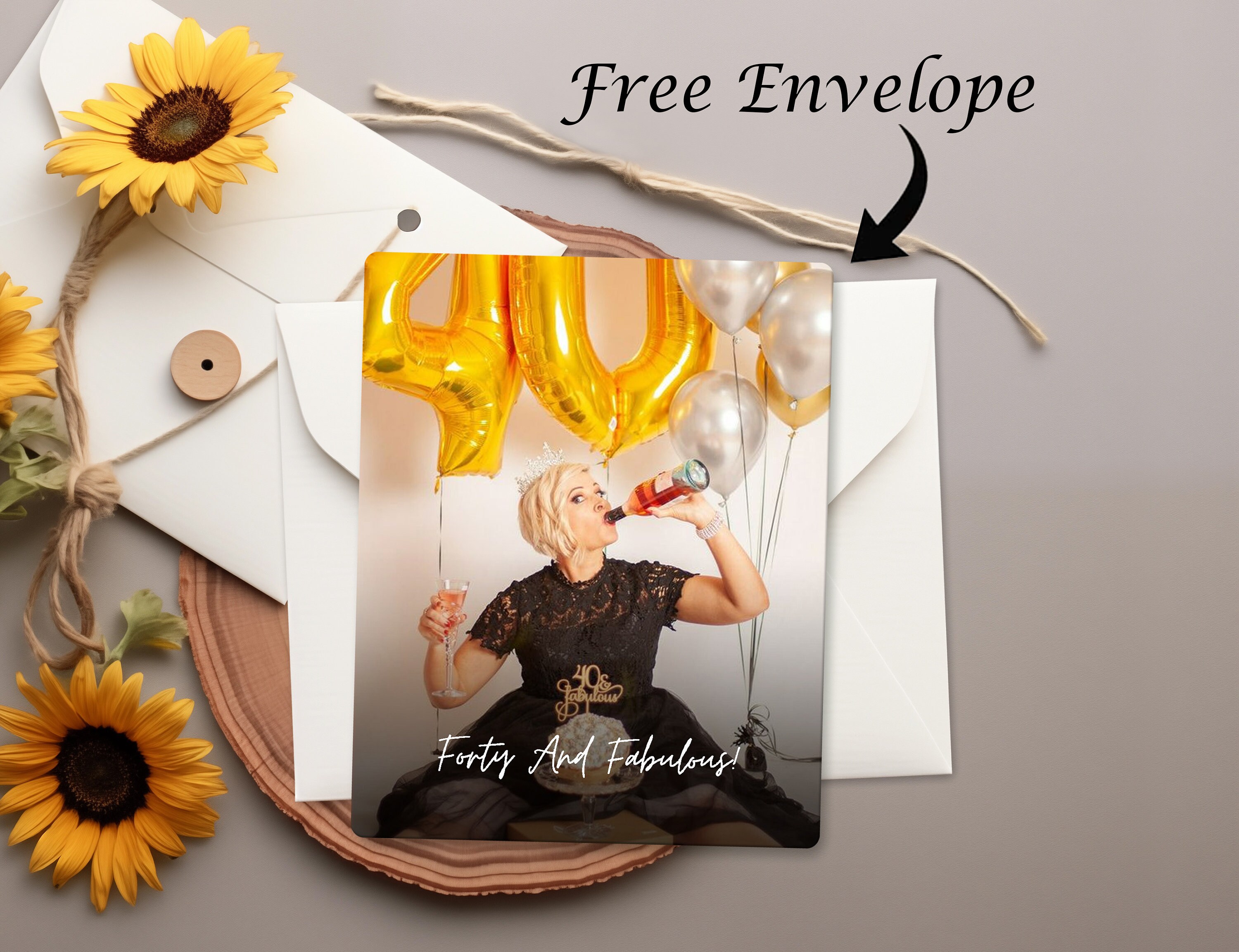 Birthday Invitation Magnet, Custom Photo Fridge Magnet, Birthday Save ...