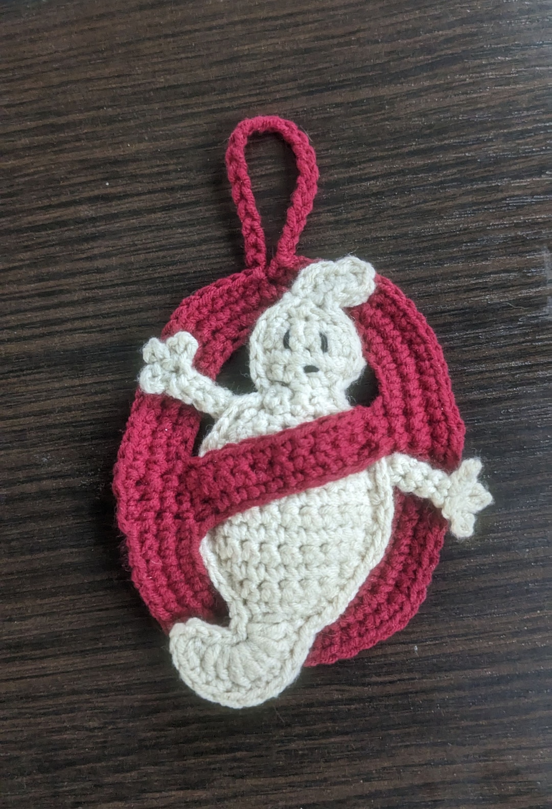 Crochet Pattern Ghostbusters Logo. Halloween Keychain Ornament (PDF in ...