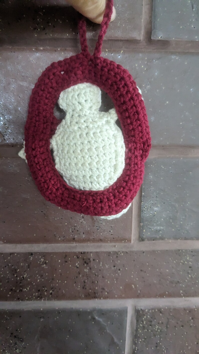 Ghostbusters Logo Crochet Pattern: Halloween Keychain Ornament (PDF in ...