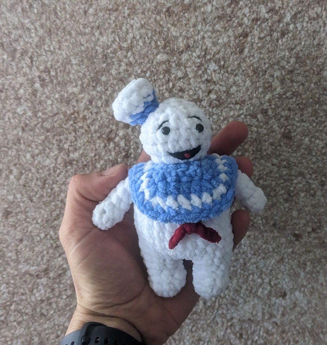 Crochet Pattern Marshmallow Man Ghostbusters Amigurumi Toy (PDF in US ...
