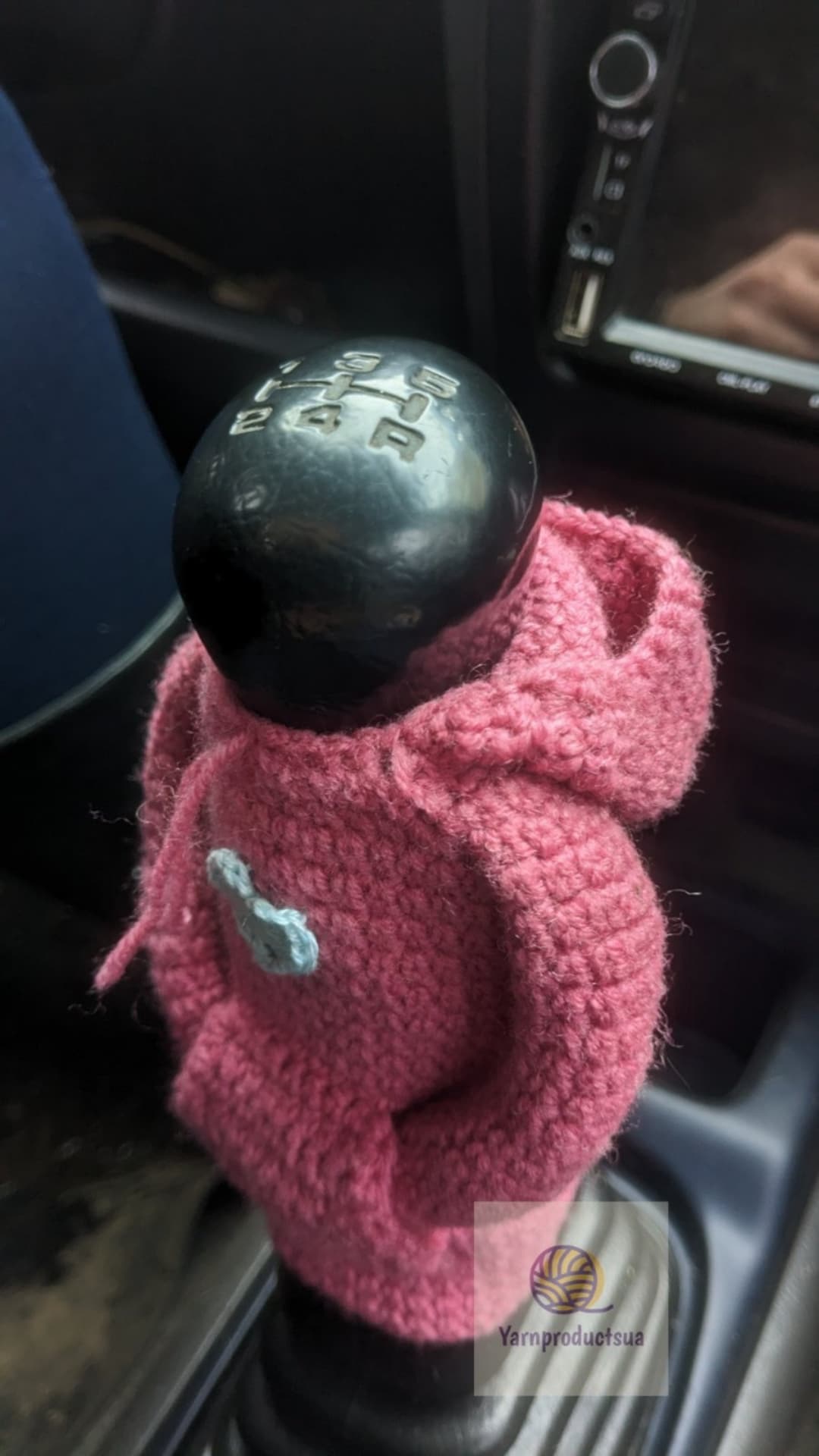 Hoodie in the Car. Tutorial Crochet Pattern PDF in English (US). Car ...