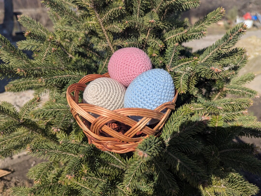 Easter Eggs Perfectly Shaped Tutorial Crochet Pattern Pdf in English ...