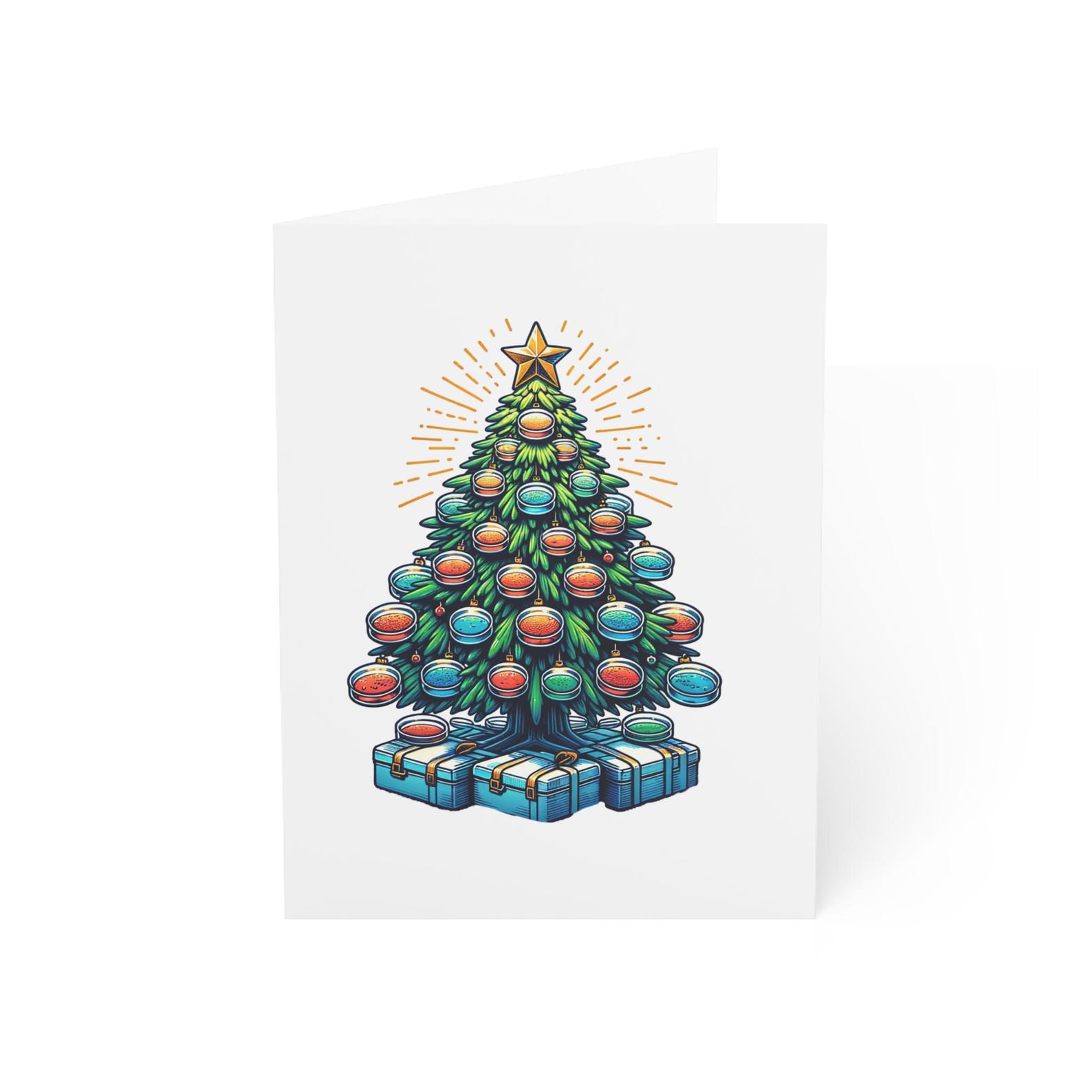 Laboratory Christmas Cards, Christmas Gift for Laboratory, Medical ...