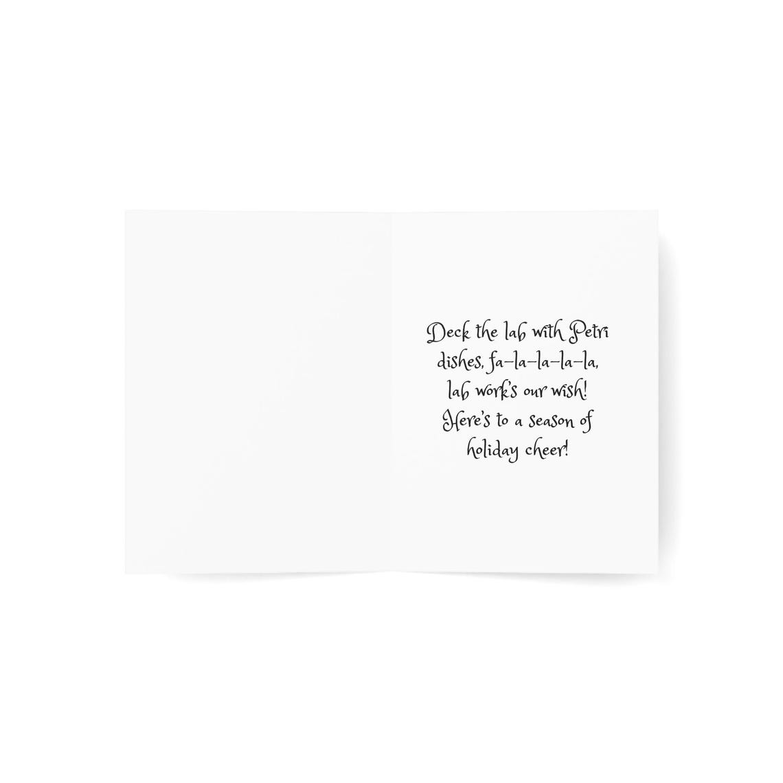 Laboratory Christmas Cards, Christmas Gift for Laboratory, Medical ...