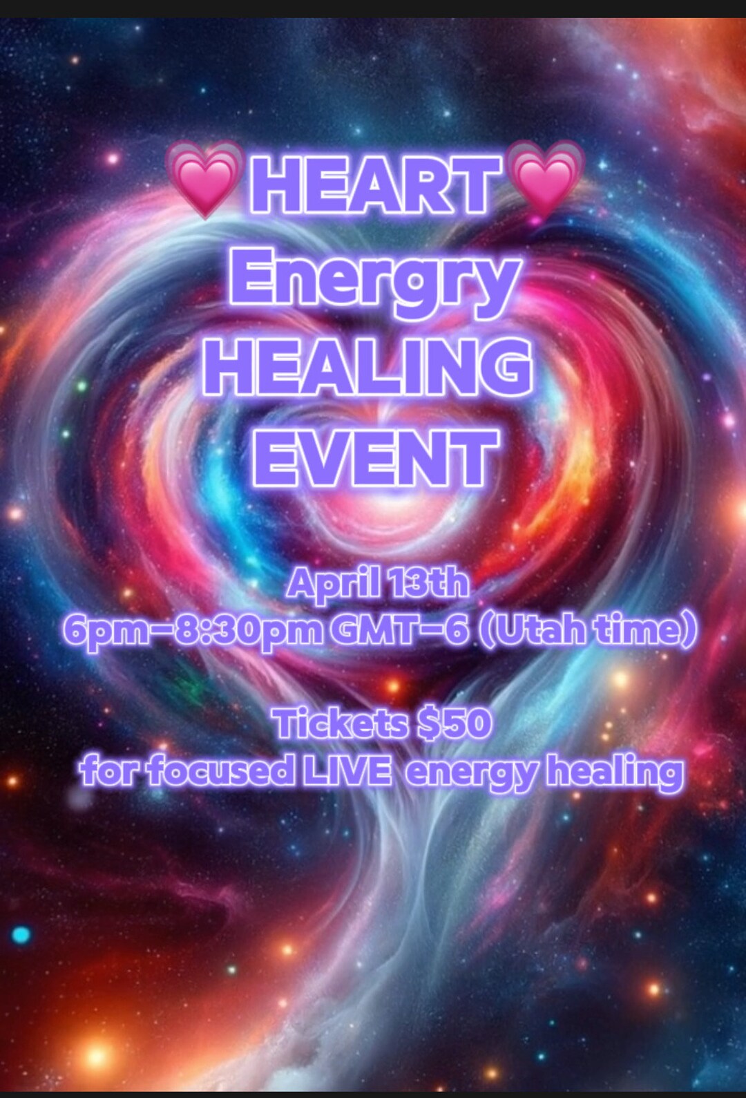 Heart Energy Healing Event - Etsy