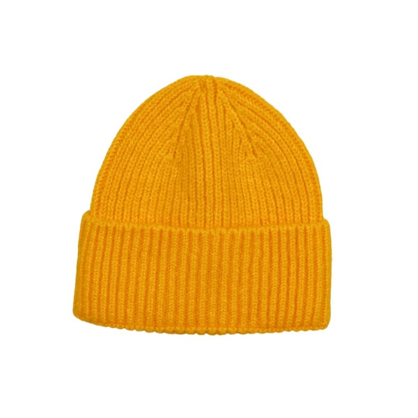Yellow Knit Hat Women - Etsy