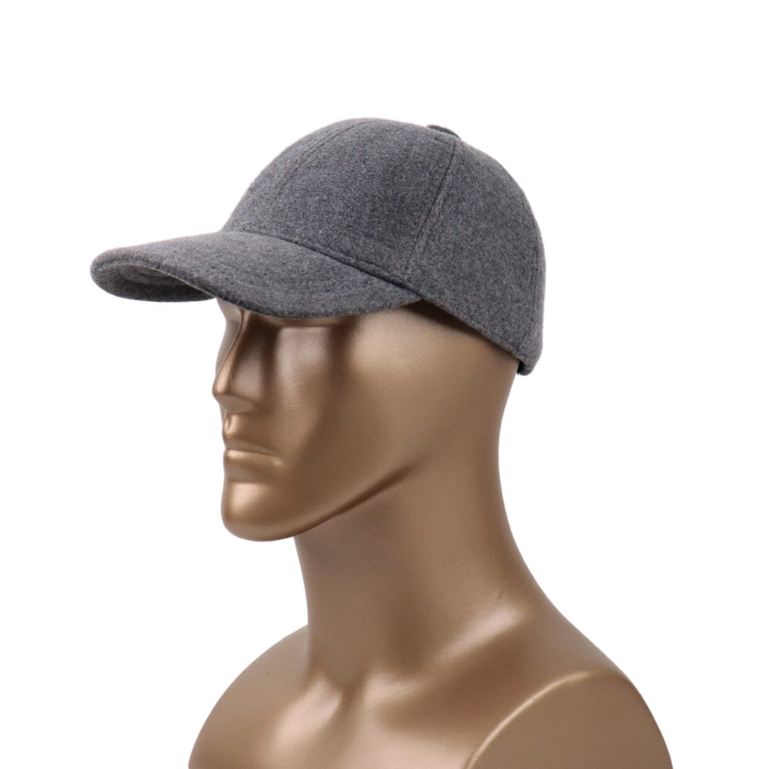 Gray Wool Baseball Cap,adjustable Wool Cap,wool Hat, Unisex Cap,woman ...