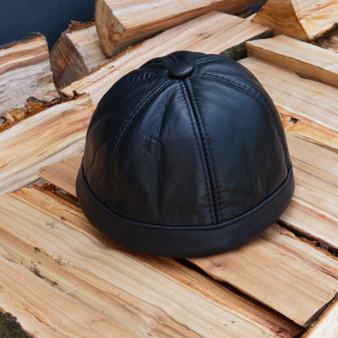 Black Docker Cap,adjustable Cap,fisherman Beanie,cap,skull Cap,beanie ...