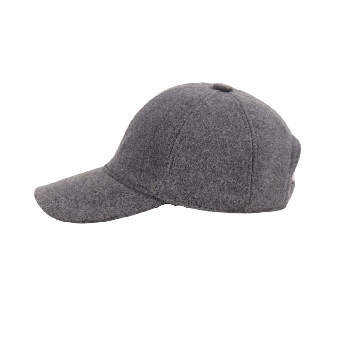 Gray Wool Baseball Cap,adjustable Wool Cap,wool Hat, Unisex Cap,woman ...