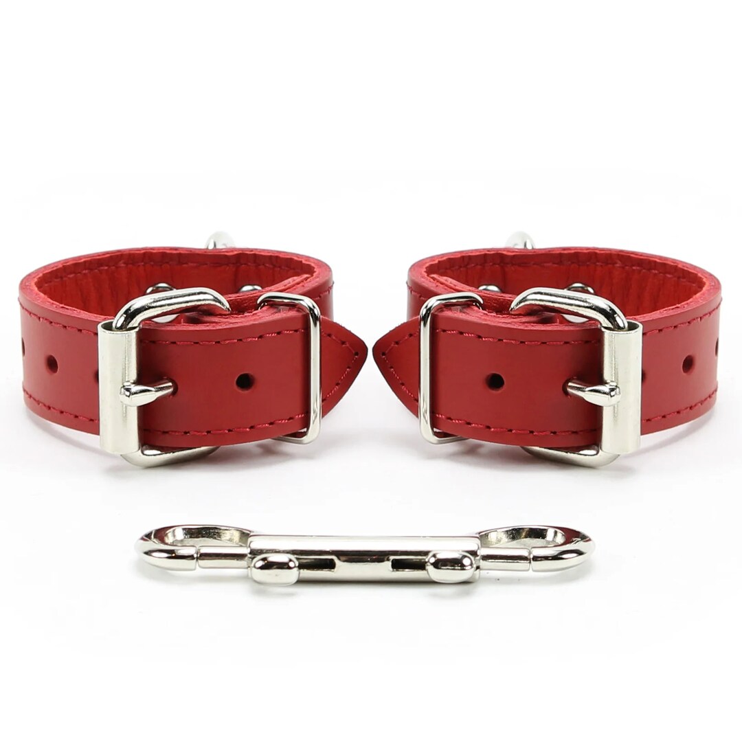Wrist and Ankle Cuffs Lambskin Leather Ultra Soft Restraints - Etsy