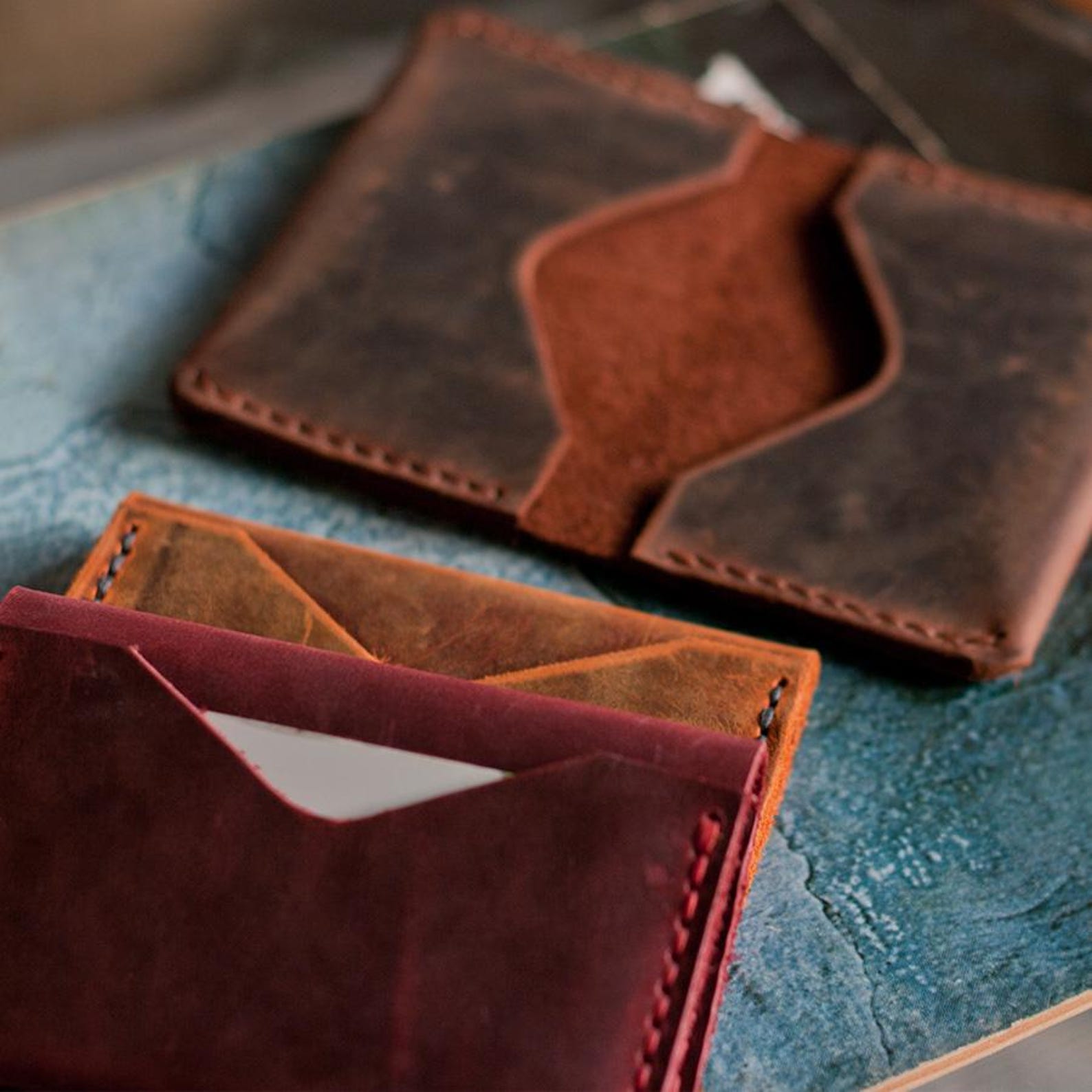 Minimalist Leather Wallet Pattern PDF, Slim Leather Wallet Pdf, Leather ...