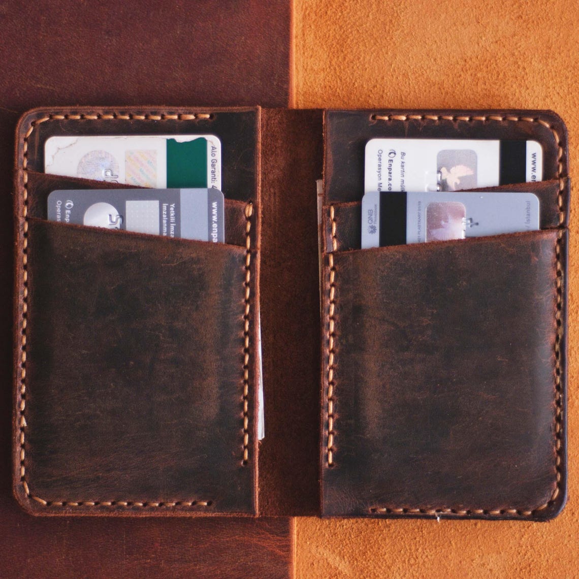 Vertical Leather Wallet Pattern, Do It Yourself, Leather Card Wallet ...