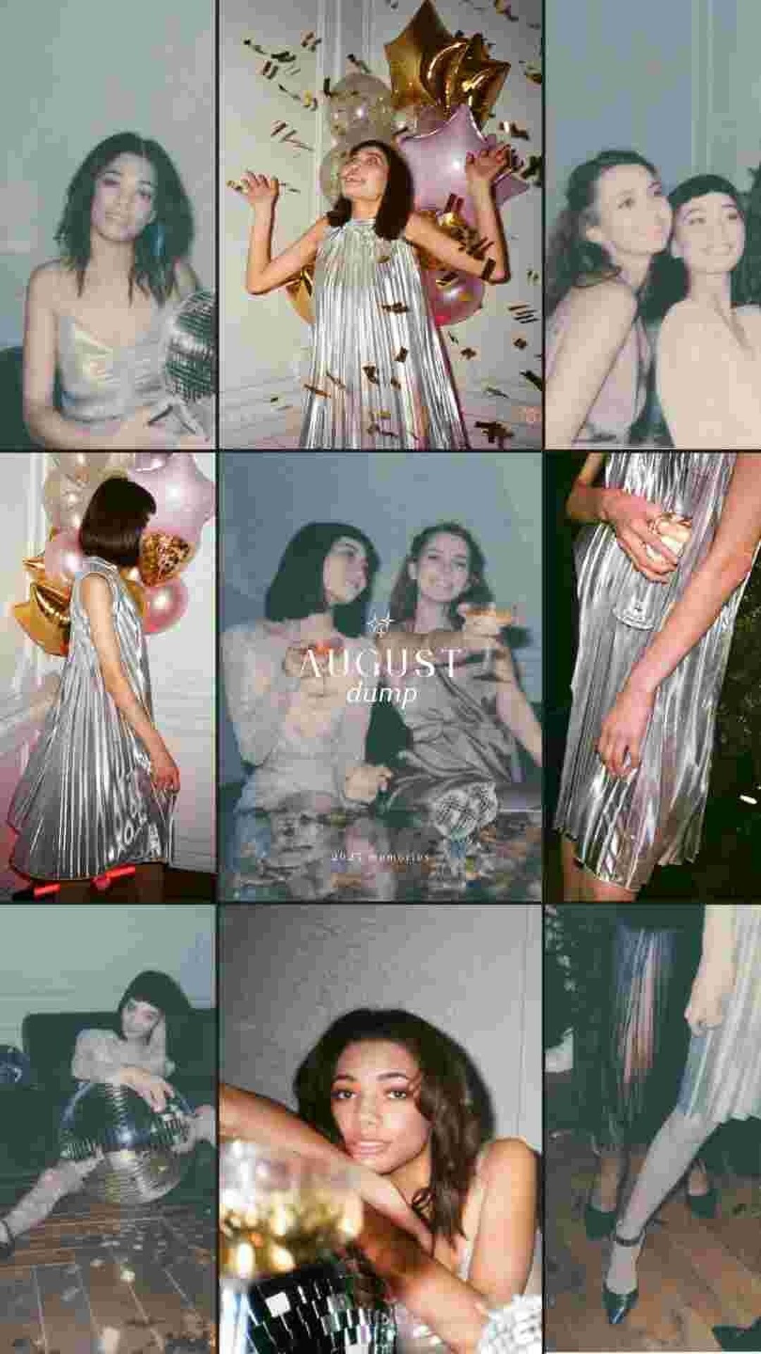 Black Aesthetic Photo Dump Collage Instagram Story - Etsy