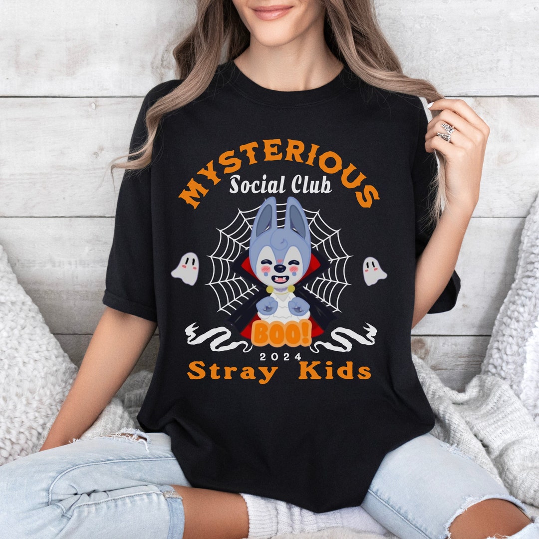 Stray Kids Halloween Social Club Shirt, SKZOO Characters Halloween ...