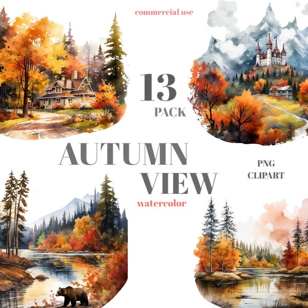 Fall Scenery - Etsy