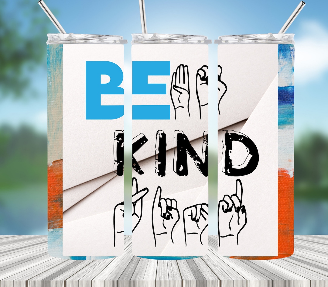 Be Kind ASL - Etsy