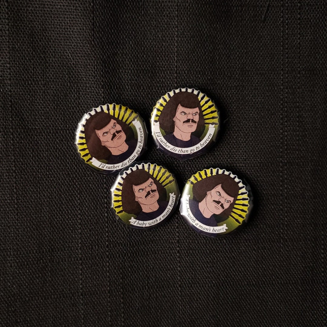 William Murderface 1 Inch Button Pins - Metalocalypse, Dethklok - Etsy