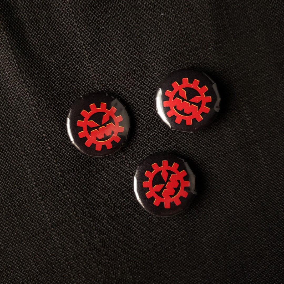 Gear/klokateer 1 Inch Button Pins - Metalocalypse, Dethklok - Etsy