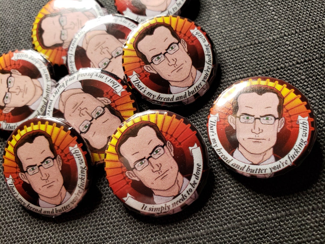 Charles Offdensen CFO 1 Inch Button Pins 3 Types Metalocalypse, Dethklok - Etsy