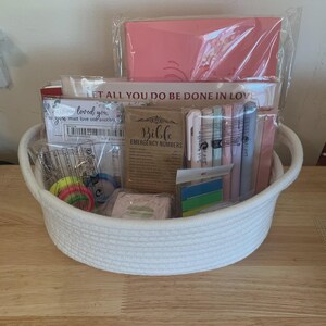 Prayer Box Gift / Christian Gift Set / Bible Study Gift Basket / KJV ...