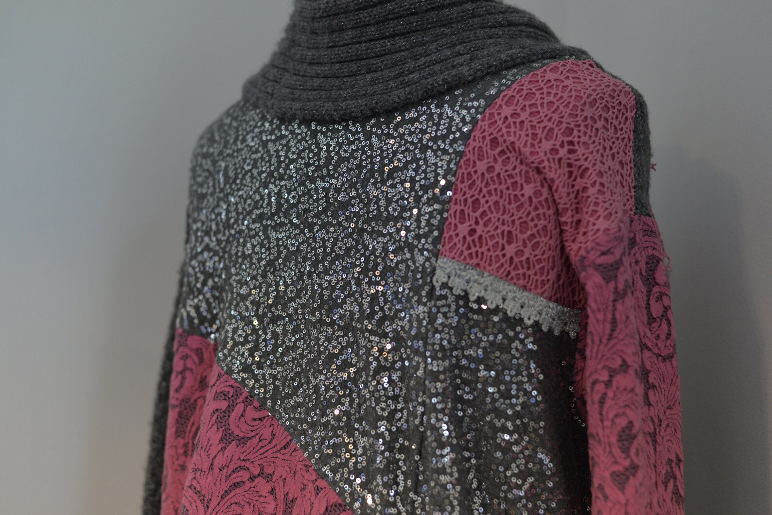 Unique Quirky Asymmetrical Sweater Redesign - Etsy