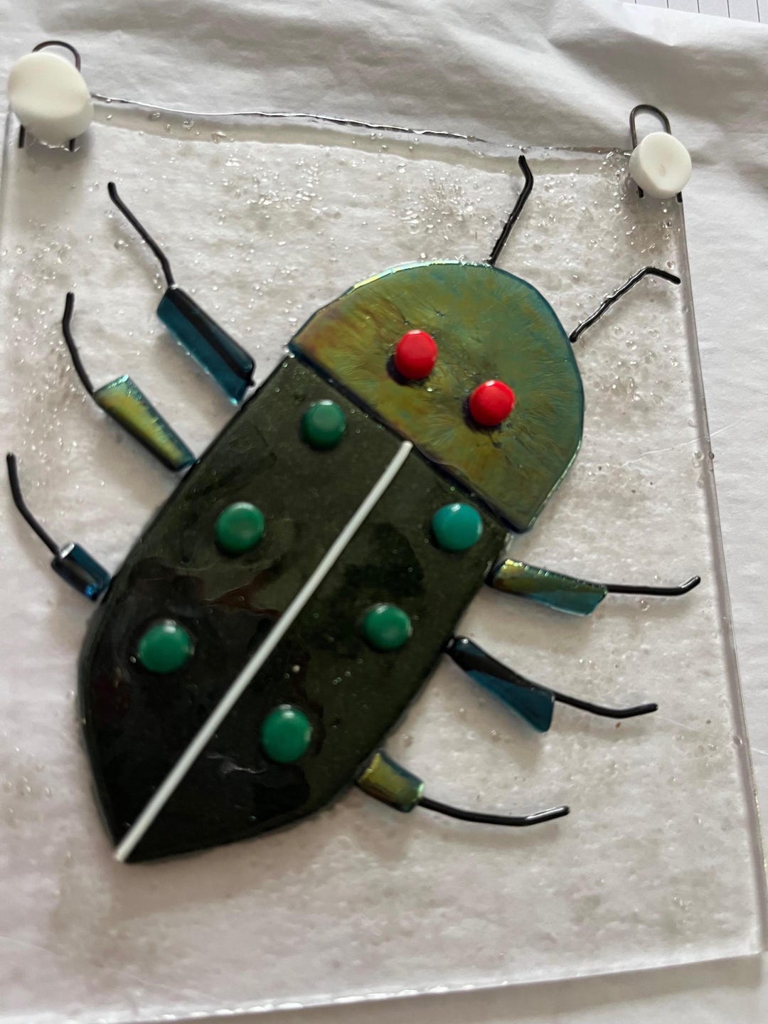 Unique Hand Made Fused Insect! - Etsy