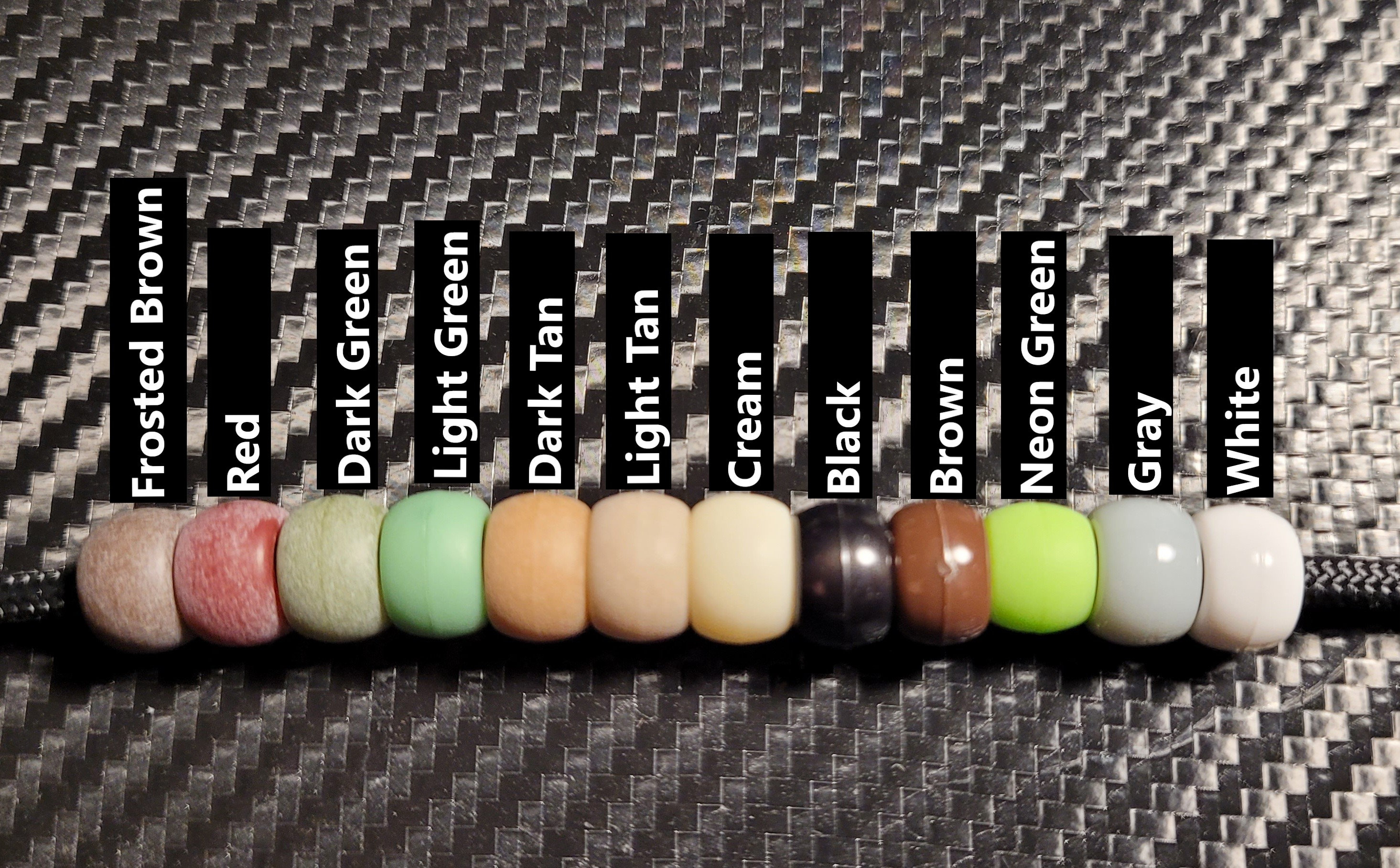 Military Ranger Beads, Pace Counter Beads, Made to Order, Choose Your ...