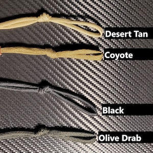 Military Ranger Beads, Black Pace Counter Beads, Made to Order, Choose ...