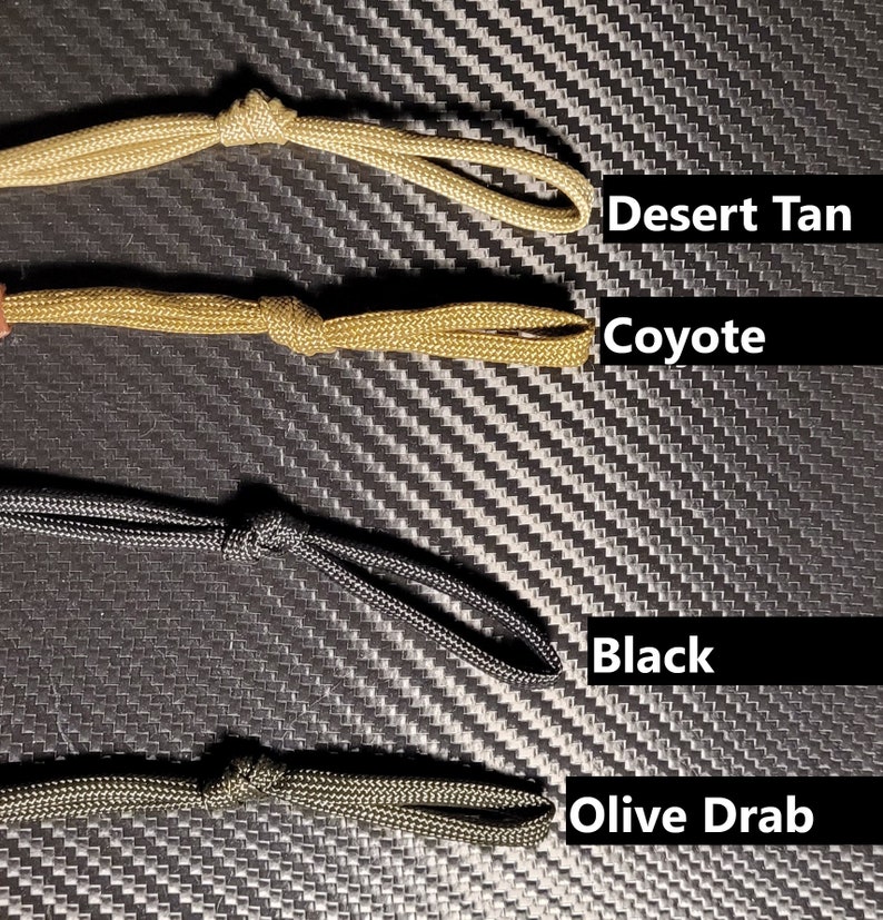 Military Ranger Beads, Black Pace Counter Beads, Made to Order, Choose ...