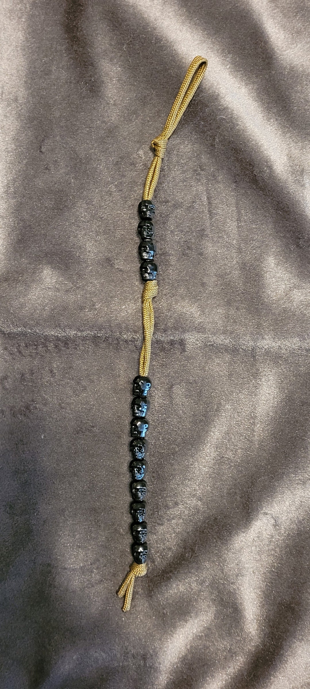 Military Ranger Beads, Black Pace Counter Beads, Made to Order, Choose ...